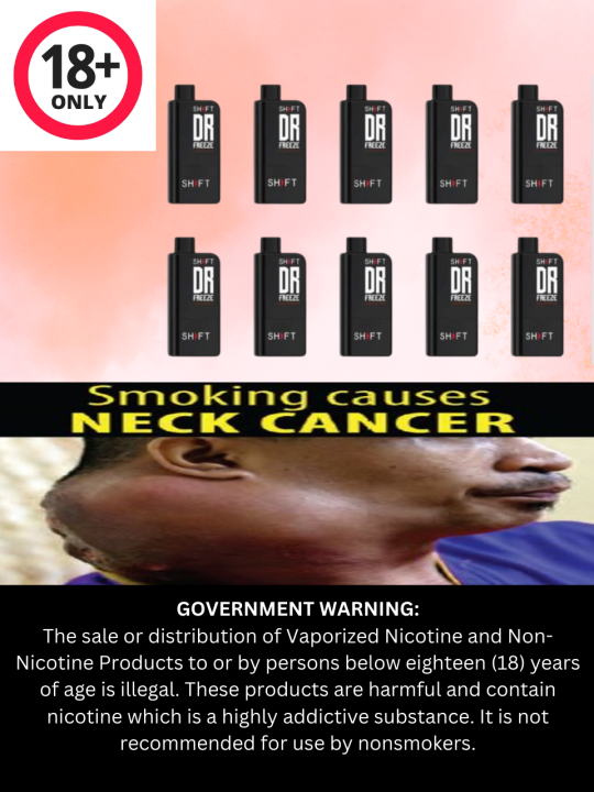 Shft Dr Freeze Disposable Pod 9000 Puffs Dispo | Lazada PH