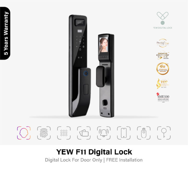 FREE Installation | 2024 Version Yew F11 Tuya Intercom 2 Way ...
