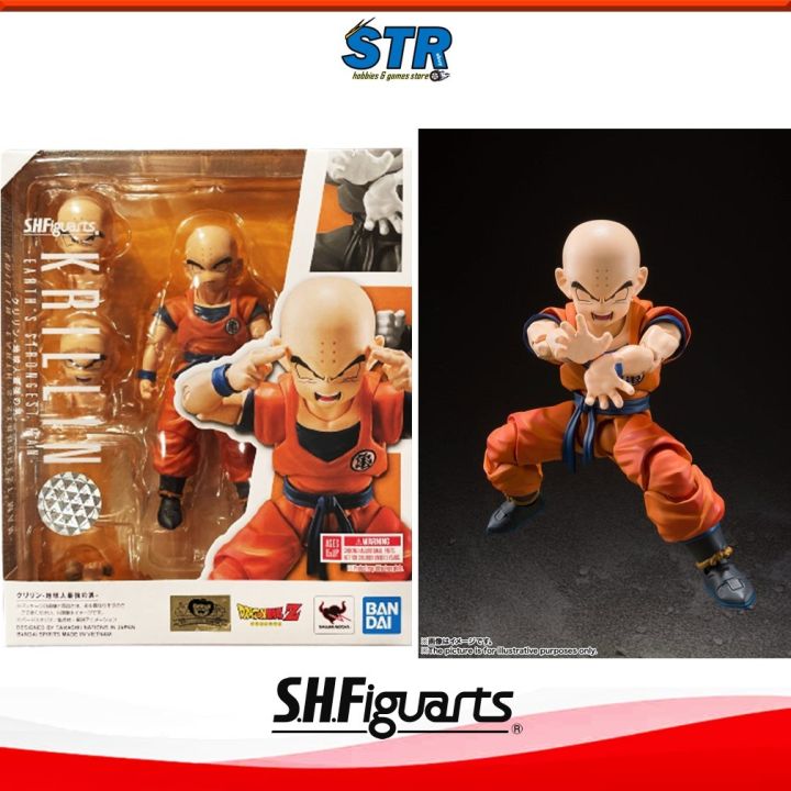 BANDAI SHF S.H.Figuarts KRILLIN -Earth's Strongest Man- [Dragon Ball Z] | Lazada