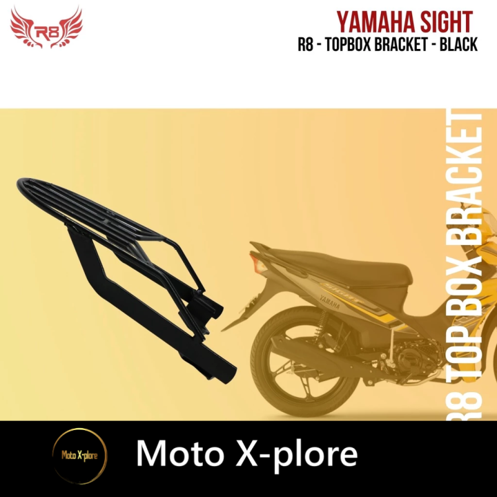 YAMAHA SIGHT R8 REAR BRACKET BLACK HEAVY DUTY MADE IN THAILAND A015 ...