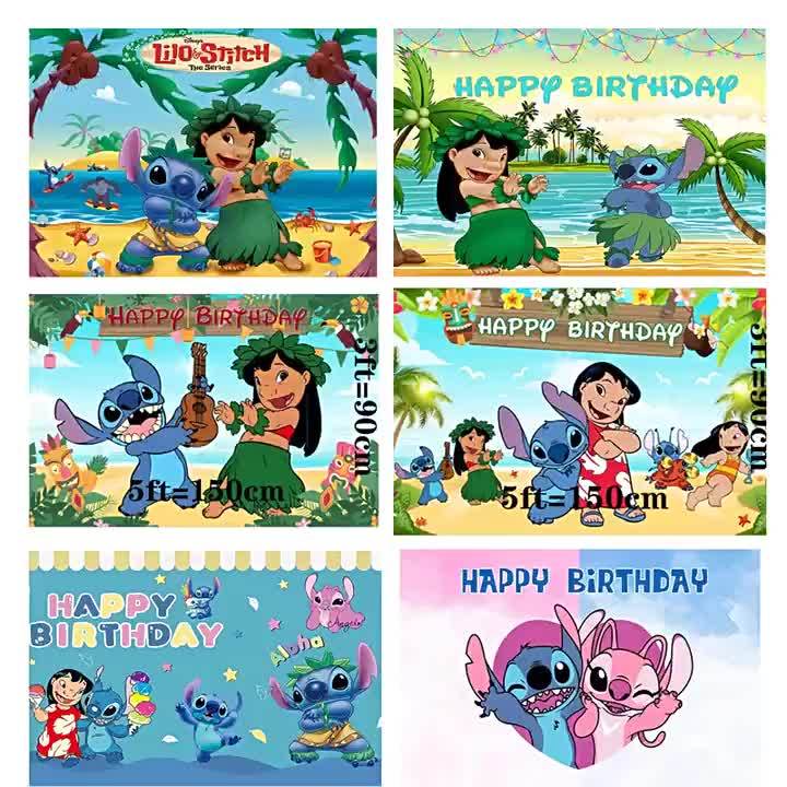 Star Baby Stitch Stitch Stitch Birthday Background Fabric Shooting and ...