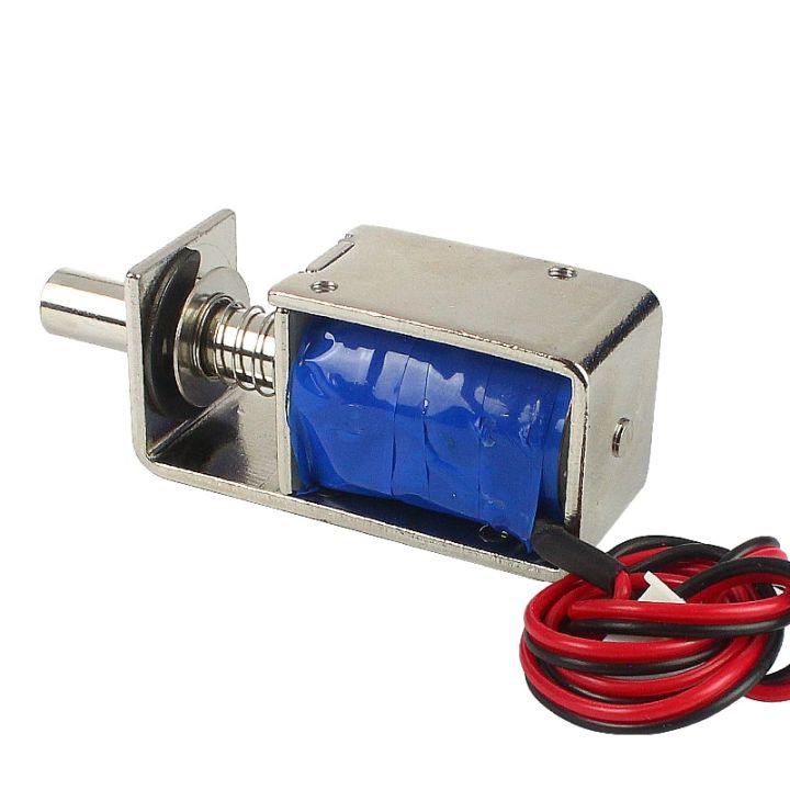 DC12V 24V Electric Control Door Lock Electromagnetic Lock Solenoid ...