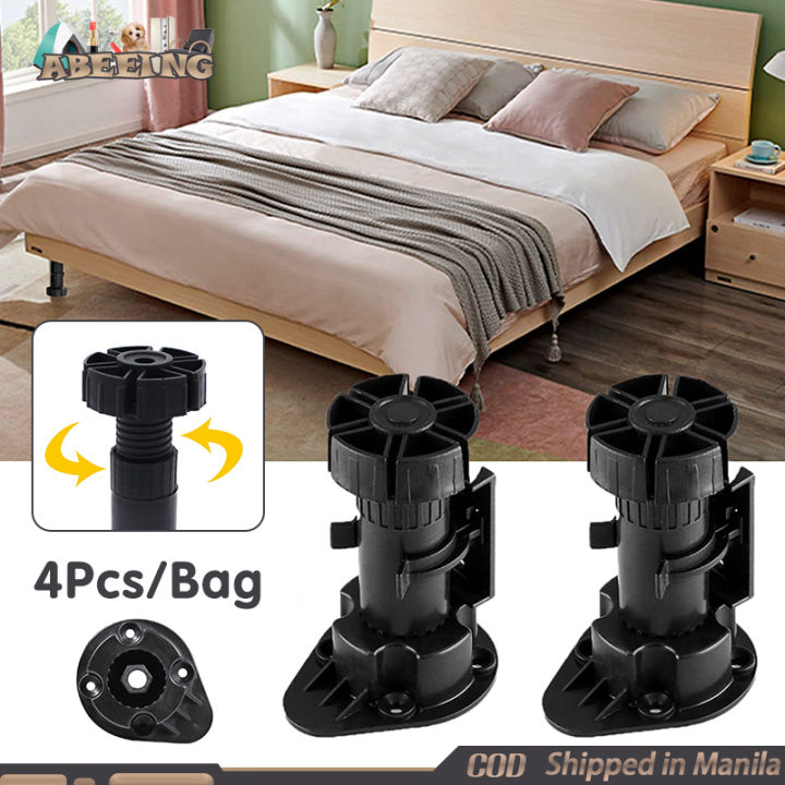 BEST- 4Pcs Adjustable Furniture Feet Plinth Foot Cabinet Leveler Legs ...