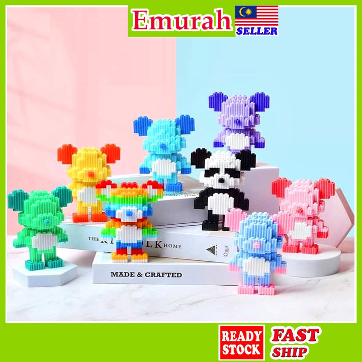 Mini Building Block Cartoon Blocks Eductional Toys Gift Mainan Budak ...