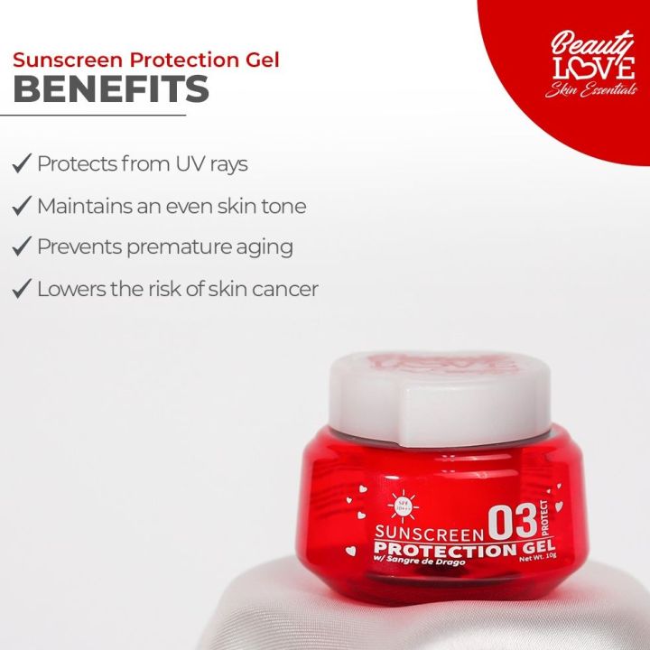 Beauty Love Sunscreen Cream 10g - New Packaging 2022 | Lazada PH
