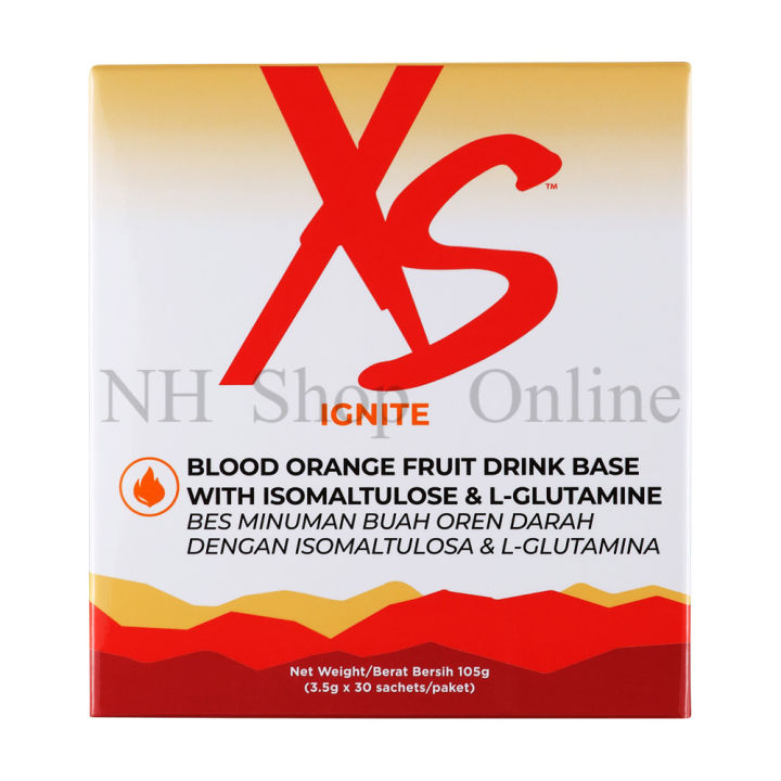 Amway XS Ignite Blood Orange Fruit Drink Base With Isomaltulose & L ...