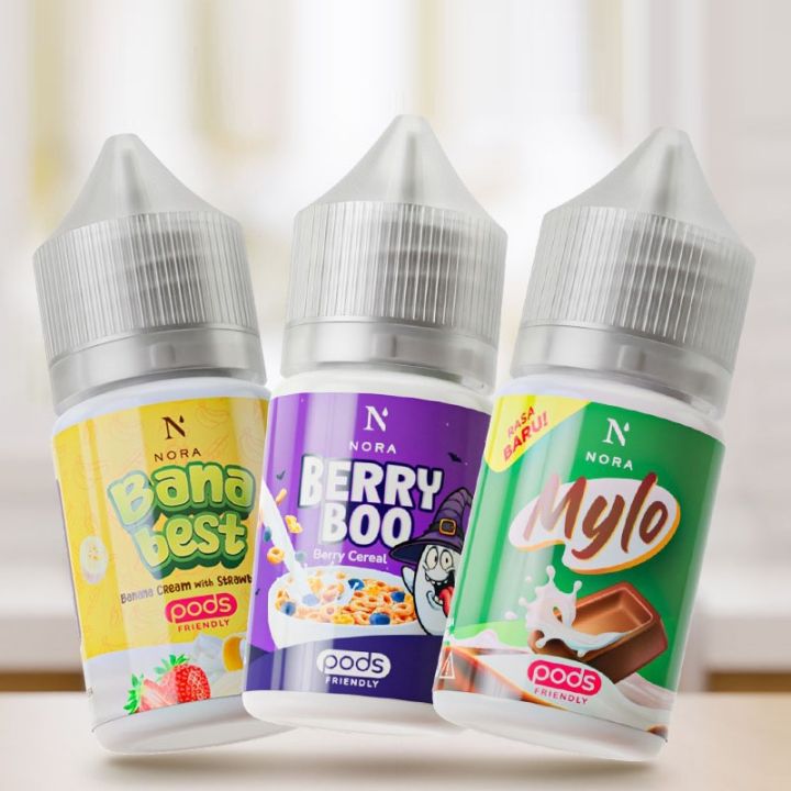 Liquid Nora Berry Boo Bana beast Mylo Maa Milk matcha strawberry 15mg ...