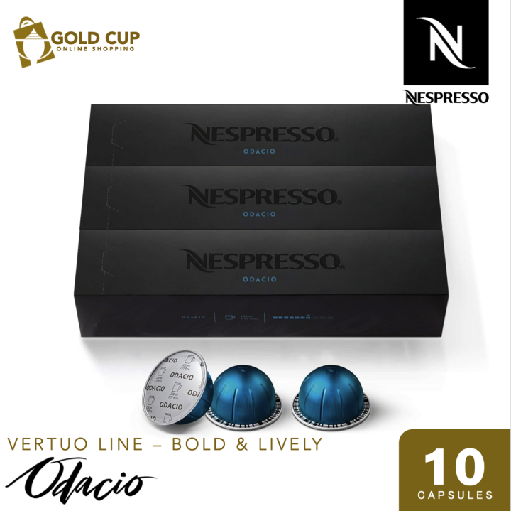 Nespresso Vertuo Line Odacio Coffee - 10 Capsules | Lazada PH