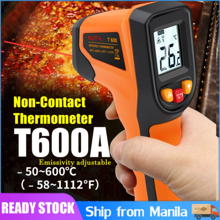 Infrared Digital Thermometer Thermal Scanner Heavy Duty Non Contact ...