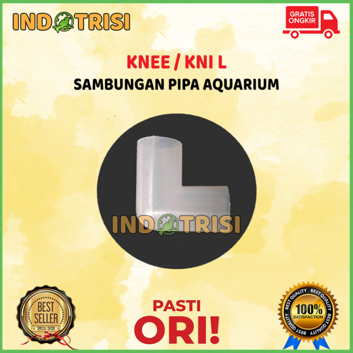 Sambungan Knee Keni Pipa Aquarium Bentuk L Pipa Aquascape Waterfall ...