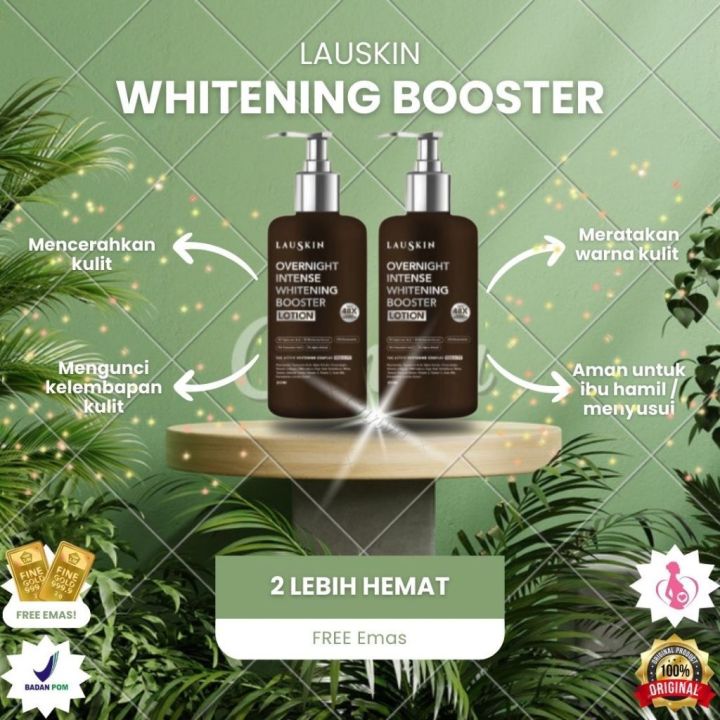 PROMO Special Edition Pump - Lauskin Overnight Intense Whitening ...