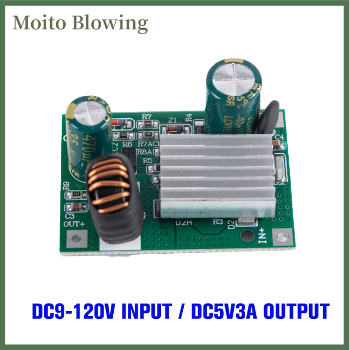 Moito DC9V 12V 24V 36V 48V 120V to 5V 12V 3A Step Down Module Power ...