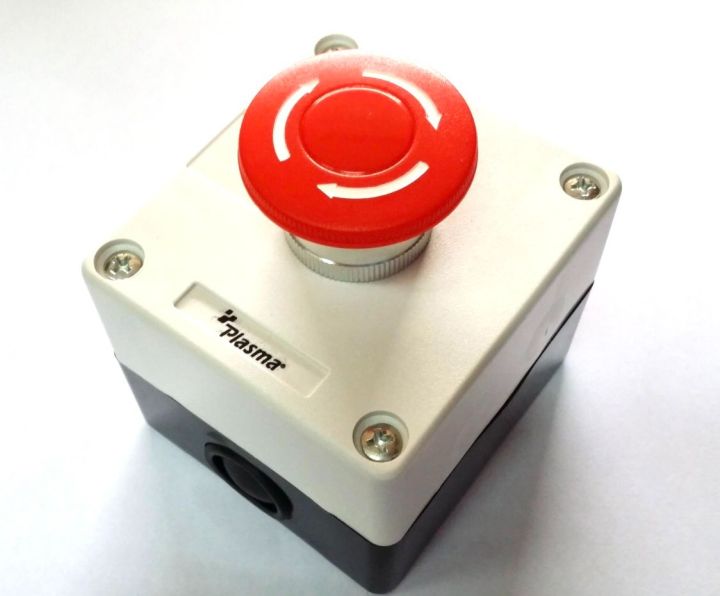Plasma EM-22B 22mm Emergency Push Button with Box | Lazada