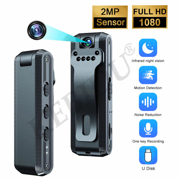 Wireless Mini Camera Micro Voice Video Recording Camcorder 1080P Full ...