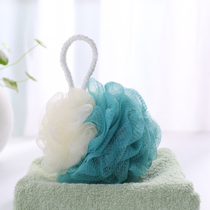 50g Shower Ball Bath Sponge Loofah Body Scrubber Shower Sponge