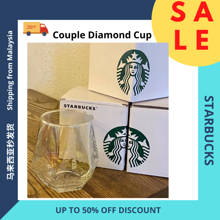 Starbucks Couple Diamond Cup 星巴克情侣钻石杯 | Lazada