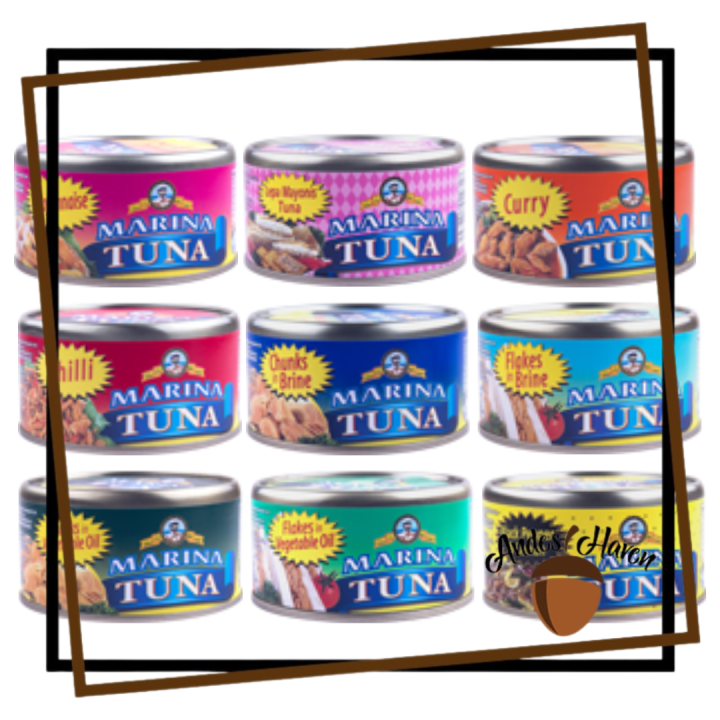 【Marina】 Tuna - 185g | Lazada