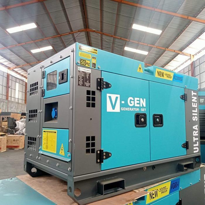 Genset V-GEN Ultra Silent 10 kva 20 kva 30 kva 40 kva 50 kva | Lazada ...
