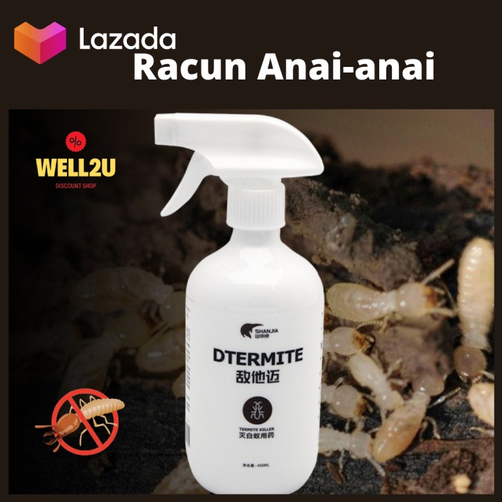 SHANJIA Termite Killer 450ml | Termite Control Bait Spray | Anti ...