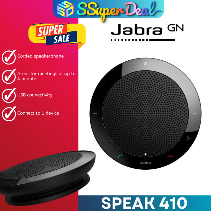 Jabra Speak 410 Engineered to simply deliver sound. Entry-level ...