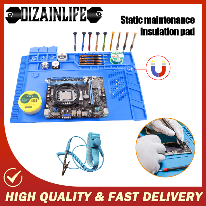 Heat Resistant 932℉ Soldering Mat Job Tools Computer Phone Repair Kit ...