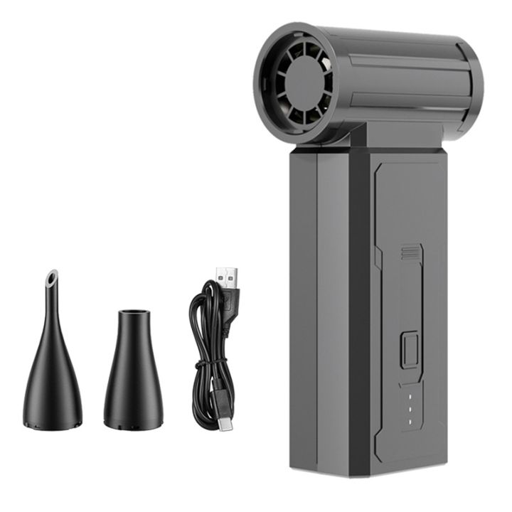 Mini Turbo Jet Fan Air Blower Portable Cordless Computer Keyboard ...