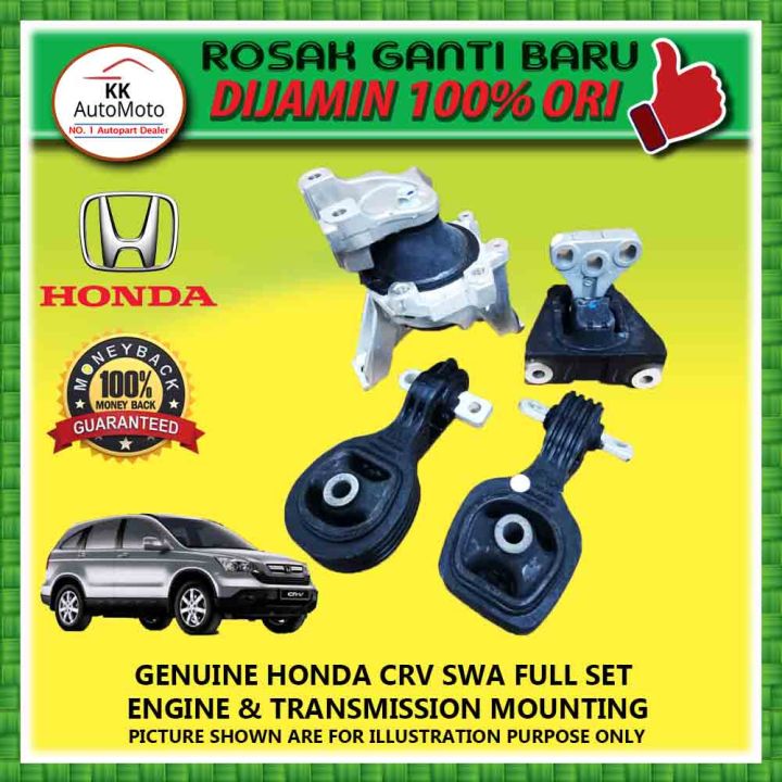 Genuine Honda CRV SWA Engine mounting & transmission SET | Lazada