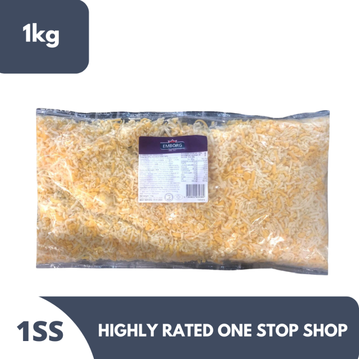 Emborg Shredded 4 Cheese 1kg | Lazada PH