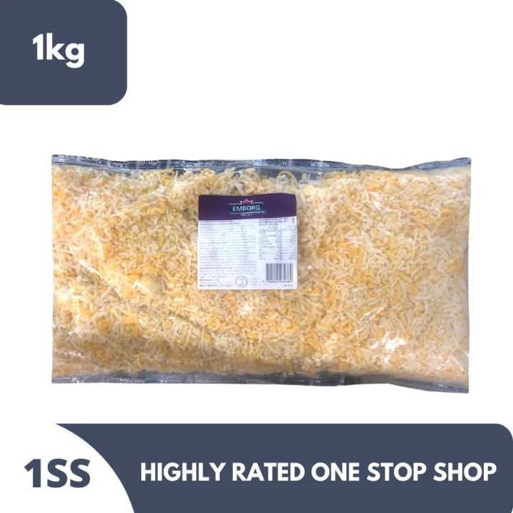 Emborg Shredded 4 Cheese 1kg | Lazada PH