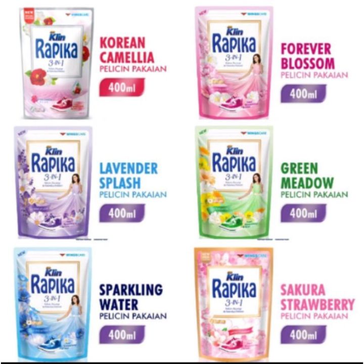 RAPIKA refill 3 IN 1 400 ml | Lazada Indonesia