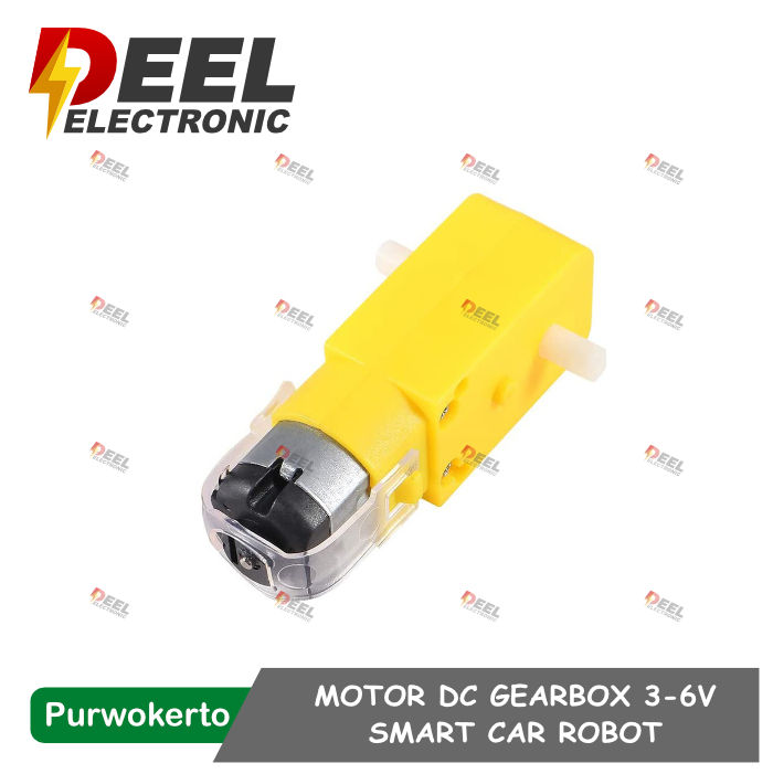 MOTOR DC GEARBOX 3-6V SMART CAR BALANCING LINE FOLLOWER ROBOT ARDUINO ...