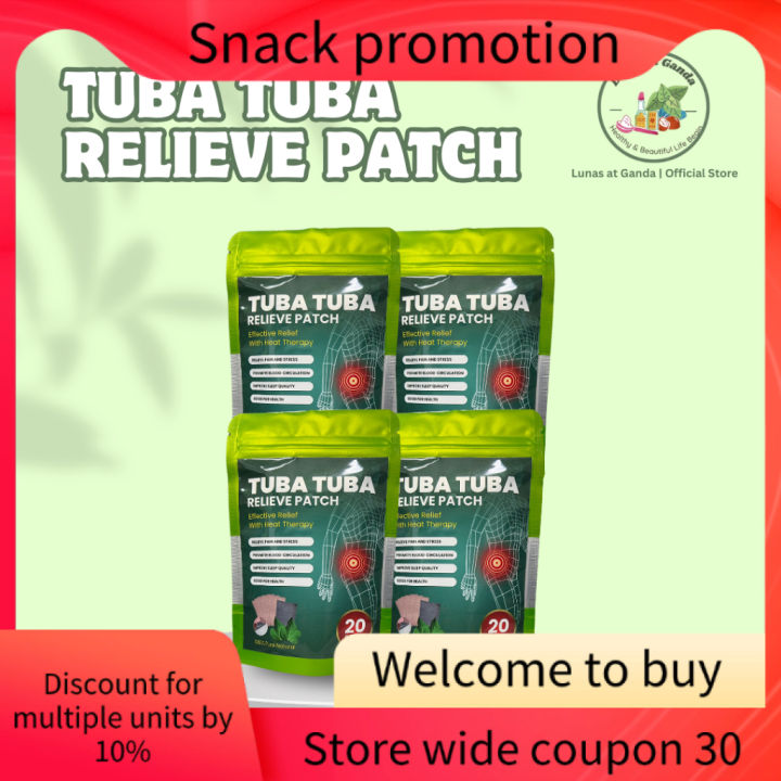 Tuba Tuba Relieve Healing Patch B1T3 Gout Organic Natural Rayuma Herbal ...