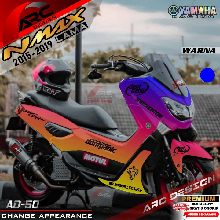 Decal Sticker Yamaha Nmax 155 Old 2015 2016 2017 2018 2019 Full body ...