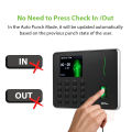 ZKTeco Biometrics Fingerprint Time Attendance Machine WiFi Bundy Clock Time Recorder Punch Card ...