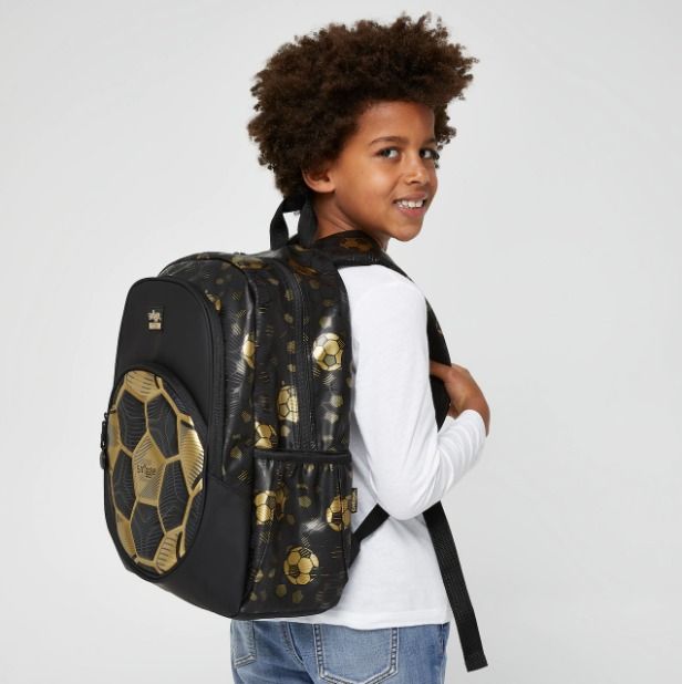 Ransel Anak Smiggle SOCCER GOLD goal classic backpack | Lazada Indonesia