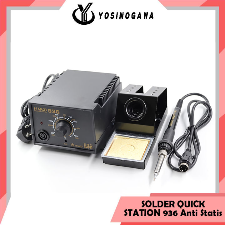 Solder Quick Station Temperatur Digital Soldering Kit Iron 936 Analog ...