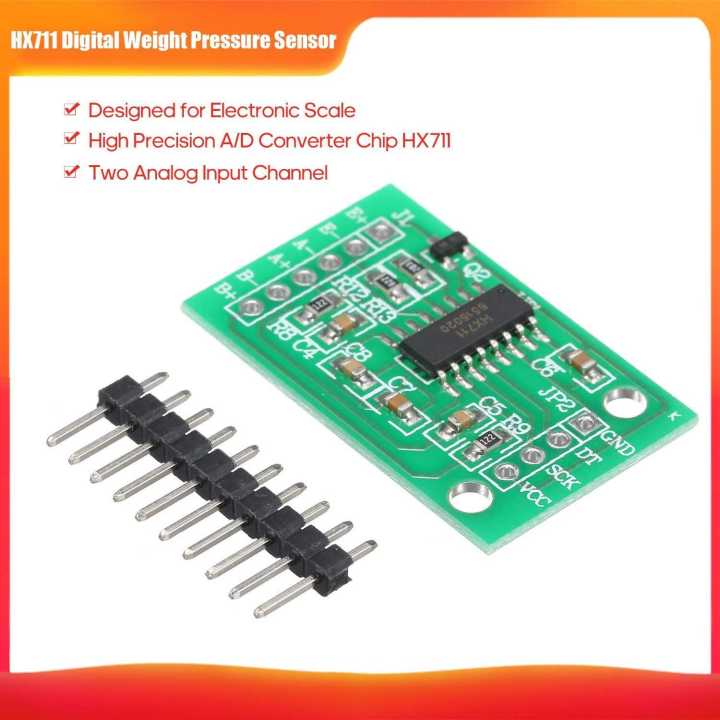 HX711 Digital Weight Pressure Sensor 24-Bit Precision A/D Module ...