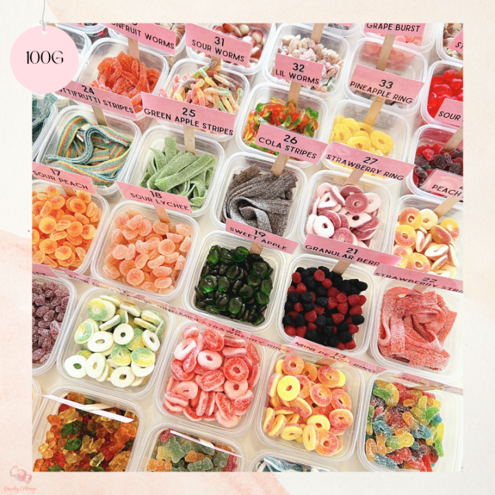 Candy Cottage 100g Gummy Candy - MIX AND MATCH ASSORTED OLD SCHOOL ...