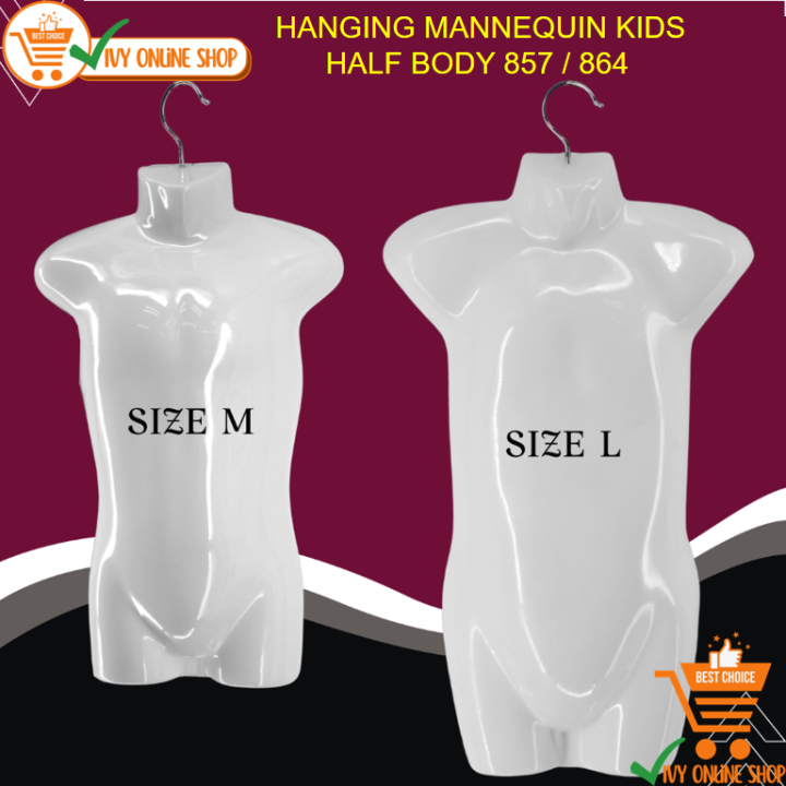 Hanging Mannequin Kids Plastic Half Body Patung Gantung Budak | Lazada