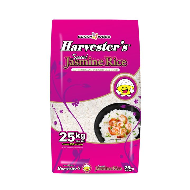 Harvesters Special Thai Jasmine Rice 25kg | Lazada PH