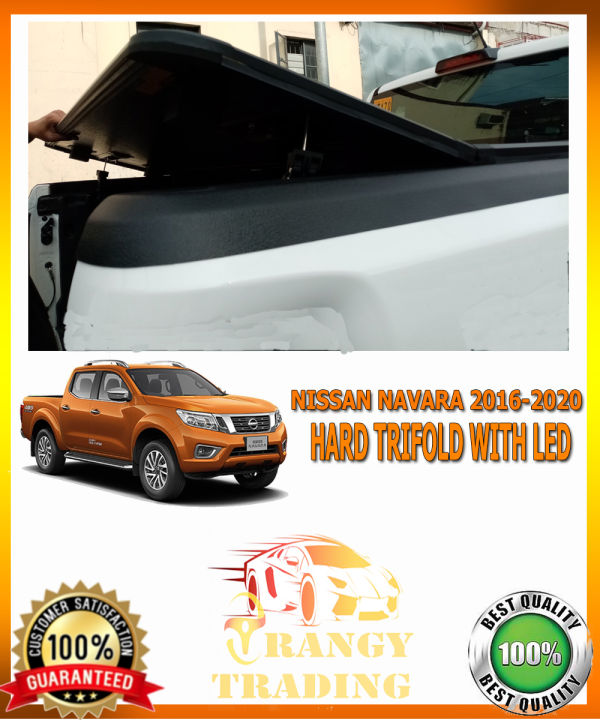 Nissan Navara 2016 to 2020 4x2 , 4x4 , EL & VL Hard Tri Fold with LED ...