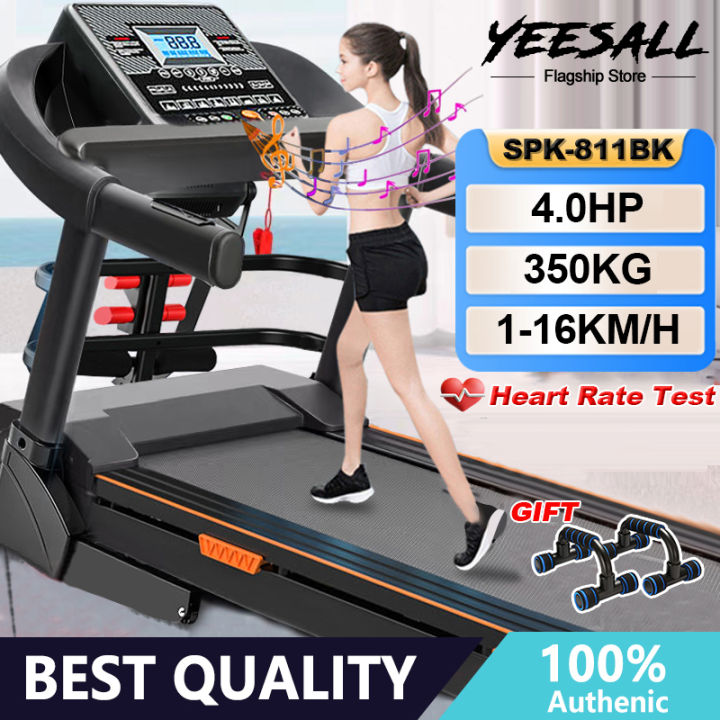 4.0HP high horsepower treadmill, 350KG load-bearing capacity, 1-16KM/H ...