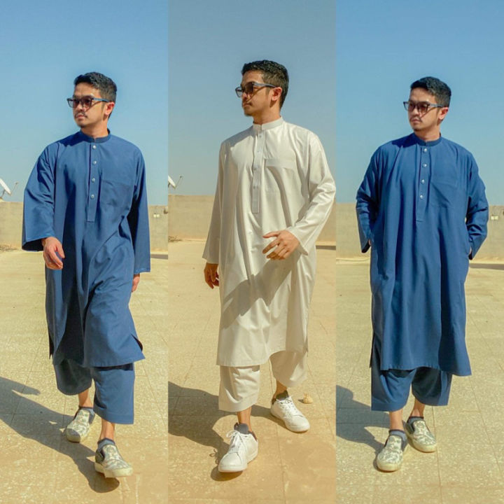【The New】 Thobe Kimon with Pants Pakistan made | Lazada PH