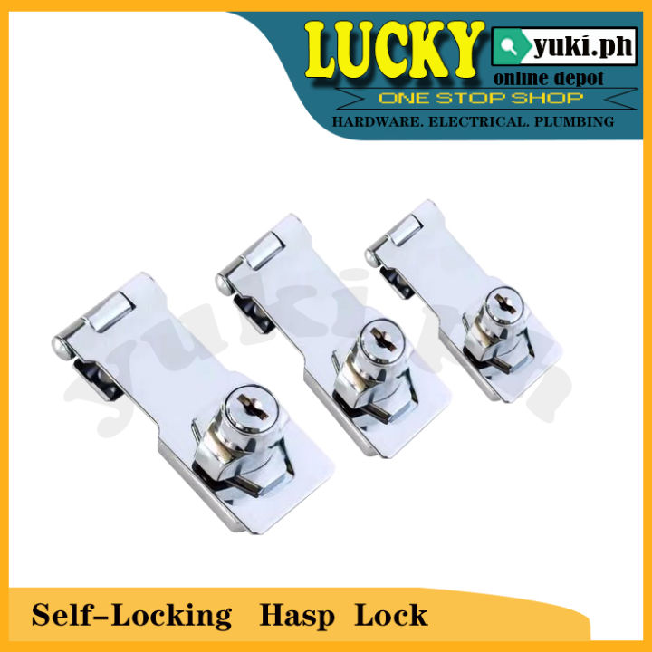 SELF LOCKING HASP LOCK 2.5"/3"/4" | Lazada PH