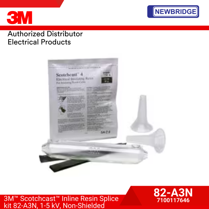 3M™ Scotchcast™ Inline Resin Splice kit 82-A3N, 1-5 kV, Non-Shielded, 3M ID 7100117646 ...