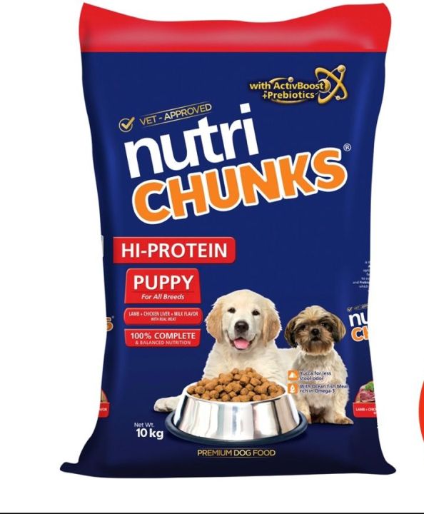 Nutri Chunks Adult & Puppy 10kg | Lazada PH