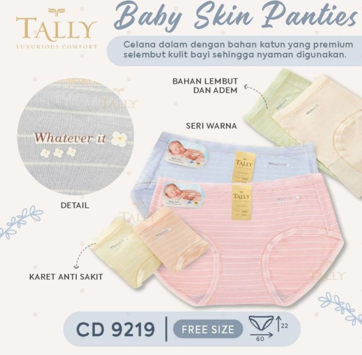 CD Tally 9219 Baby Skin Panties | Lazada Indonesia