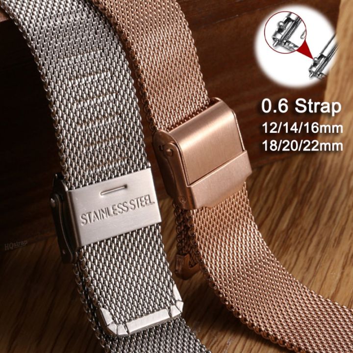 Milanese Loop Watch Band Stainless Steel Strap Replacement Bracelet ...