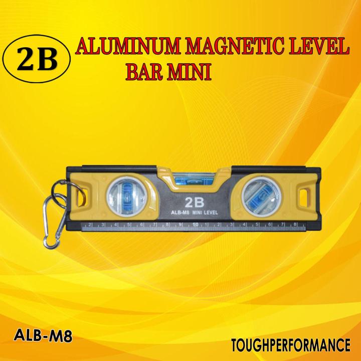 2B ALUMINUM MAGNETIC LEVEL BAR MINI | Lazada PH