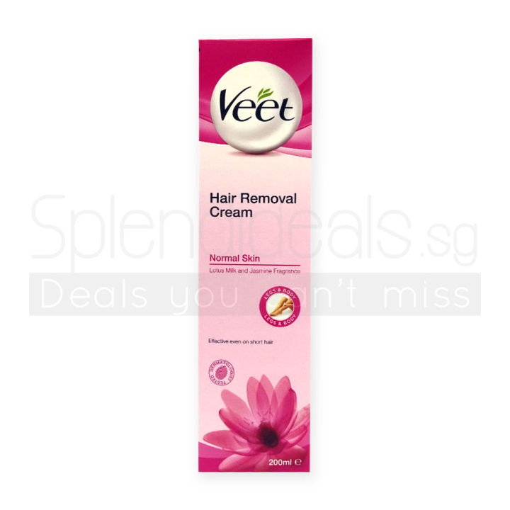 ( FREE SHIPPING ) VEET HAIR REMOVER CREAM - for Normal Skin 200ml ...